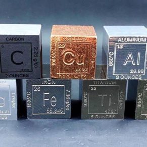 Periodic Table Metal Element Cubes – Wicked Gadgetry